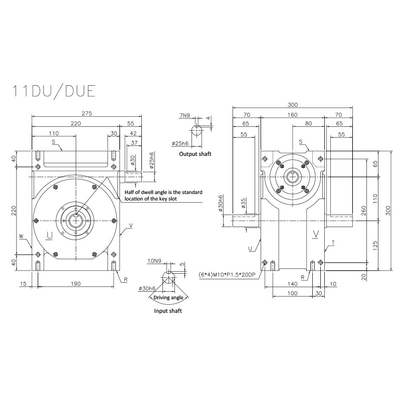 11DU - TE-SHIN Precision Technology- Best rotary indexing table supplier