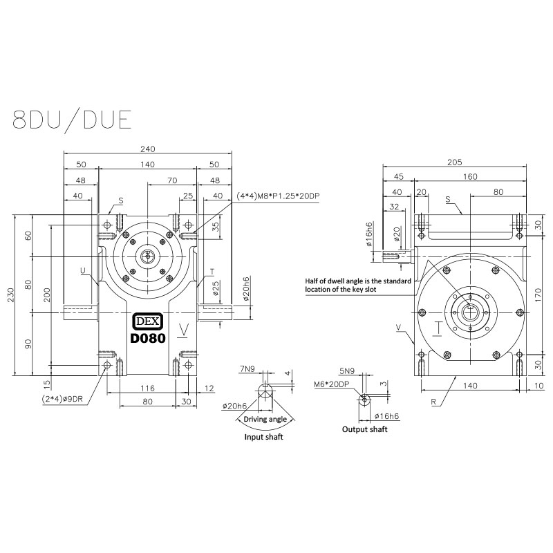 8DU - TE-SHIN Precision Technology- Best rotary indexing table supplier