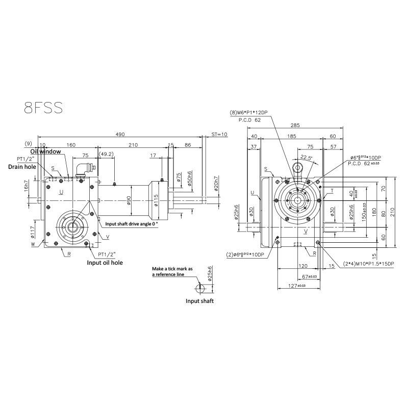 8FSS - TE-SHIN Precision Technology- Best rotary indexing table supplier