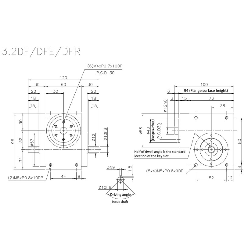 3.2DF - TE-SHIN Precision Technology- Best rotary indexing table supplier