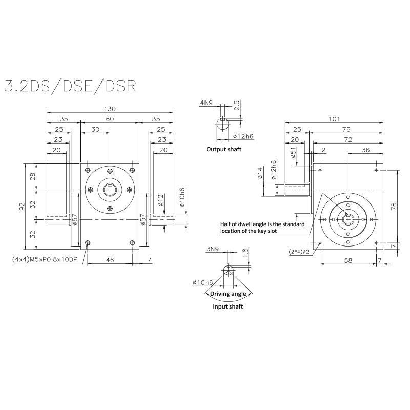 3.2DS - TE-SHIN Precision Technology- Best rotary indexing table supplier